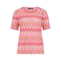Betty Barclay Shirt Damen Gr&ouml;&szlig;e S gelb / pink / rot / wei&szlig;