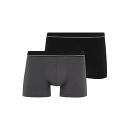 Ceceba Boxershorts Herren Gr&ouml;&szlig;e L/XL dunkelgrau / schwarz