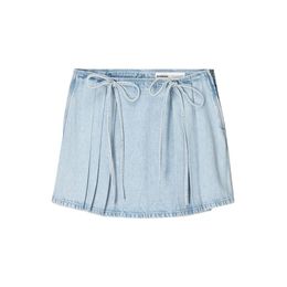 Bershka Hosenrock Damen Gr&ouml;&szlig;e 36 hellblau