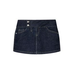 Bershka Rock Damen Größe 40 dunkelblau