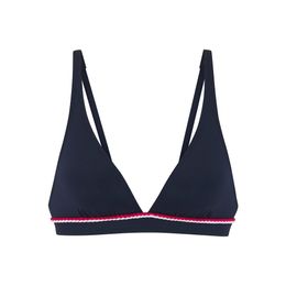 s.Oliver Bikinitop Damen Gr&ouml;&szlig;e 75 marine / rot / wei&szlig;