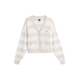 Tommy Jeans Knit Cardigan female Beige size L