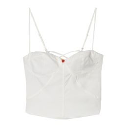 Bershka Top female White size M