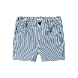 name it Shorts Jungen Gr&ouml;&szlig;e 116 blau / wei&szlig;