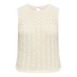 Only Knitted Top 'ONLLoxy' female Beige size L