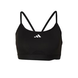 adidas Performance Sport-BH 'Aeroreact' Damen Größe XS/S schwarz / weiß