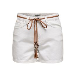 Only Shorts 'ONLKelly' Damen Größe 29 white denim