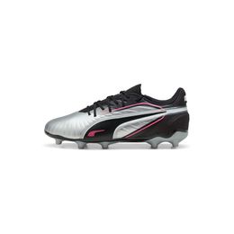 Puma Fußballschuh 'King Match' Jungen Größe 29 hellpink / schwarz / silber