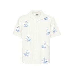 !Solid Button Up Shirt ' SDOTTILD ' male White size XXL