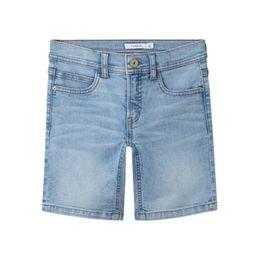 name it Shorts 'NKMSILAS' Jungen Größe 158 hellblau