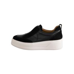 next Slip On Damen Gr&ouml;&szlig;e 37 schwarz / naturwei&szlig;