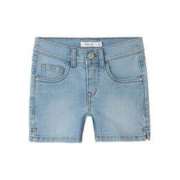 name it Shorts Mädchen Größe 140 blue denim