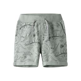 name it Shorts Jungen Größe 98 rauchgrau / dunkelgrau