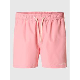 Selected Badeshorts 'SLHDane' Herren Gr&ouml;&szlig;e XL altrosa / wollwei&szlig;