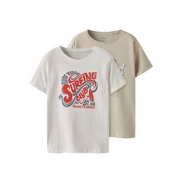 name it Shirt 'NKMVux' boy Beige, White size 158