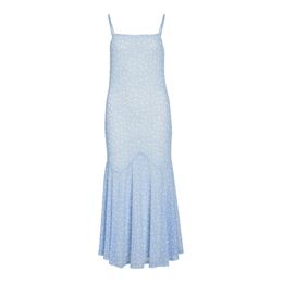 Vila Kleid 'VISine' Damen Gr&ouml;&szlig;e 38 hellblau / wei&szlig; Winterkleid