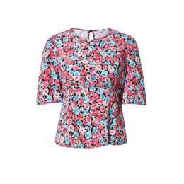 Dorothy Perkins Bluse Damen Größe M hellblau / rosa / schwarz / weiß