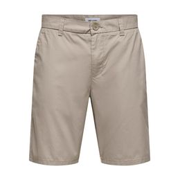 Only & Sons Only & Sons Shorts 'ONSKal' Herren Größe 32/33 dunkelbeige