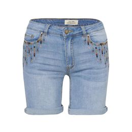 KOROSHI Shorts Damen Gr&ouml;&szlig;e 32/33 sand / hellblau