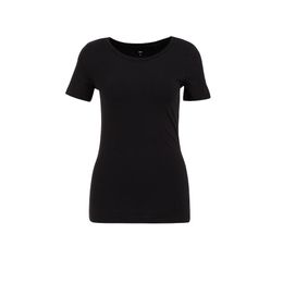 WE Fashion T-Shirt Damen Gr&ouml;&szlig;e S schwarz