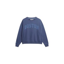 Superdry Sweatshirt 'Athletic Essentials' Damen Größe XL saphir / royalblau