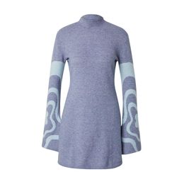florence by mills exclusive for ABOUT YOU Kleid Damen Größe S hellblau / blaumeliert