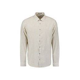 NO EXCESS Hemd Herren Gr&ouml;&szlig;e XXL beige / wei&szlig;