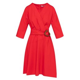 Quiosque Kleid Damen Gr&ouml;&szlig;e 38 rot Winterkleid