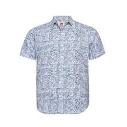 Campus Sutra Button Up Shirt 'Zoie' male Blue size XL