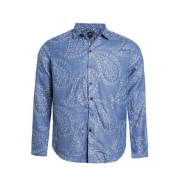 Campus Sutra Button Up Shirt 'Zelma' male Blue size L