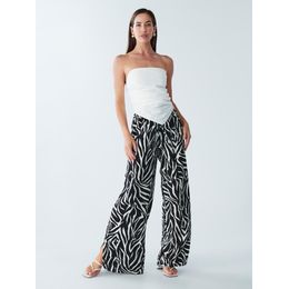 BWLDR Hose 'Barcelona' Damen Größe 38 schwarz / weiß
