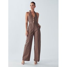 BWLDR Jumpsuit 'Amie' Damen Gr&ouml;&szlig;e S braun
