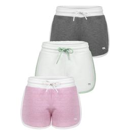 Felix Hardy Shorts Damen Größe 36 pastellgrün / pink / schwarz / weiß