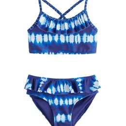 next Bikini M&auml;dchen Gr&ouml;&szlig;e 116 blau / wei&szlig;