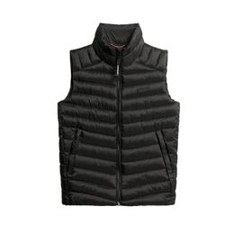 Superdry Weste 'Fuji' Herren Größe XL schwarz