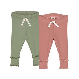 M&uuml;sli by GREEN COTTON M&uuml;sli By Green Cotton Leggings girl Green, Pink size 92