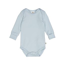 Müsli by GREEN COTTON Müsli by GREEN COTTON Body 'Langarm' Jungen Größe 80 blau
