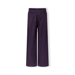 MINOTI Hose Jungen Gr&ouml;&szlig;e 146/152 aubergine / wei&szlig;