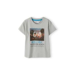 MINOTI T-Shirt Jungen Gr&ouml;&szlig;e 128/134 royalblau / grau / orange / schwarz