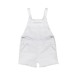 MINOTI Latzshorts M&auml;dchen Gr&ouml;&szlig;e 98/104 white denim