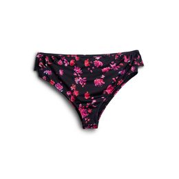 Swim By Zizzi Bikinihose 'Senya' Damen Gr&ouml;&szlig;e XXL navy / lila / magenta / neonpink