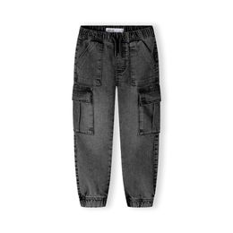MINOTI Jeans Jungen Gr&ouml;&szlig;e 116/122 black denim