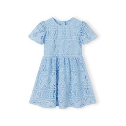 MINOTI Kleid M&auml;dchen Gr&ouml;&szlig;e 110/116 himmelblau