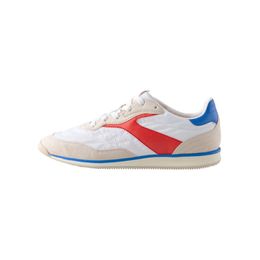 next Sneaker Damen Gr&ouml;&szlig;e 37.5 beige / rot / wei&szlig; Sommerschuhe