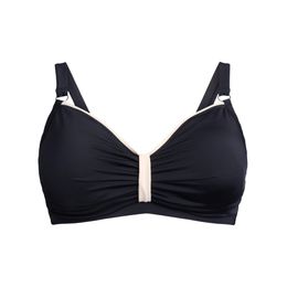 Swim By Zizzi Bikinitop 'Maria' Damen Gr&ouml;&szlig;e 85 ros&eacute; / schwarz