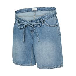 MAMALICIOUS Umstand Shorts 'MLKYOTO' Damen Gr&ouml;&szlig;e 34 blue denim