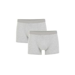 WE Fashion Boxershorts Herren Gr&ouml;&szlig;e S hellgrau