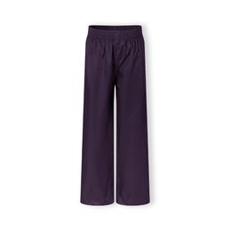 MINOTI Hose Jungen Gr&ouml;&szlig;e 110/116 aubergine / wei&szlig;