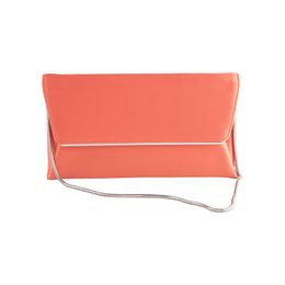 next Clutch Damen Gr&ouml;&szlig;e One Size orange / lachs / silber