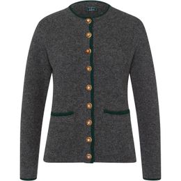 Luis Steindl Links-Links-Strickjacke Grau (Gr&ouml;&szlig;e: 42)